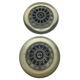 Razor Ultra Pro 98mm wheels w/ ABEC-7 bearings (clear)