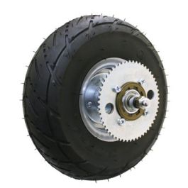 Rear Wheel Assembly for Razor E300, E300S, and E325, Versions 36-40