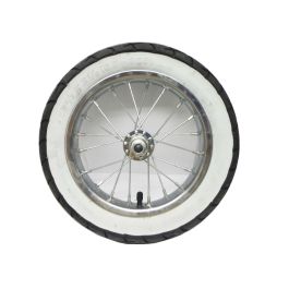 Razor Pocket Mod Front Wheel Complete w/ White Wall (DISCONTINUED)